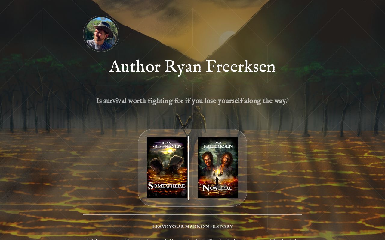 Author Ryan Freerksen